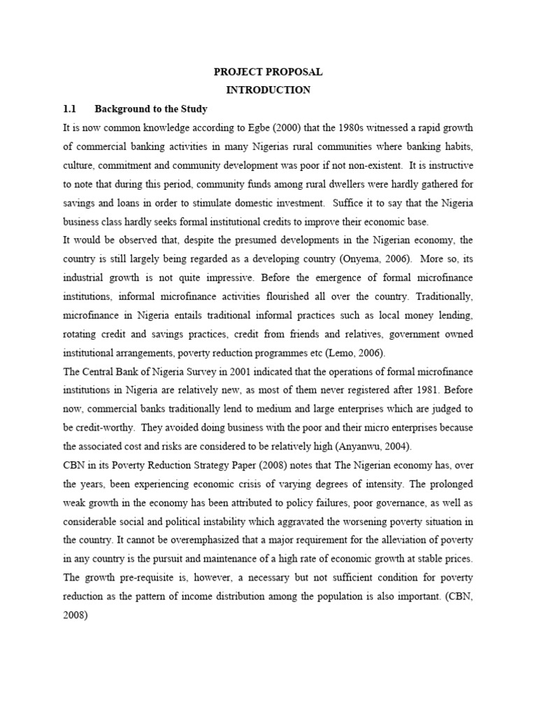 Role of Microfinance in Rural Development | PDF | Microfinance | Poverty