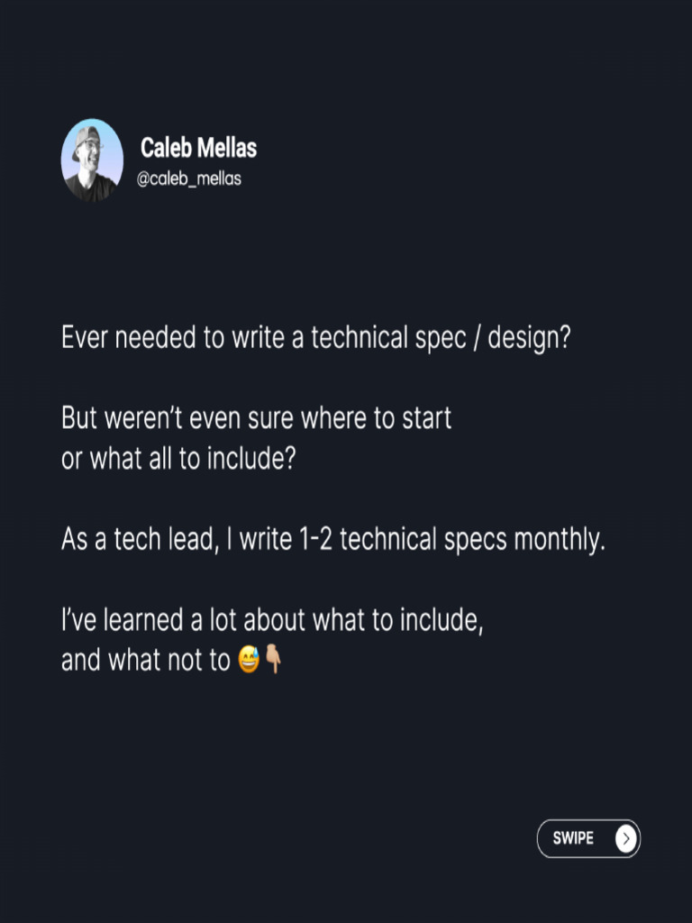 How to Write a Technical Design Spec 1680822916 | PDF