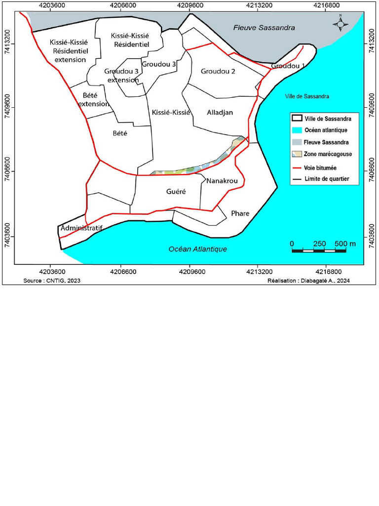 Carte Sassandra | PDF