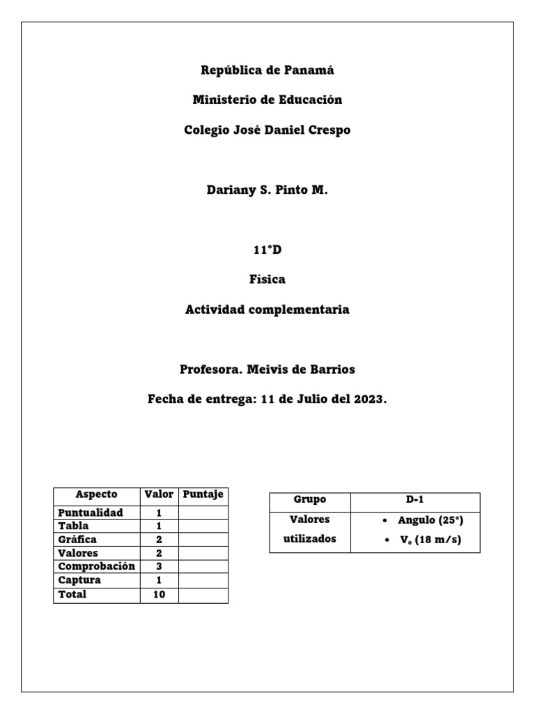 Actividad Complementaria | PDF