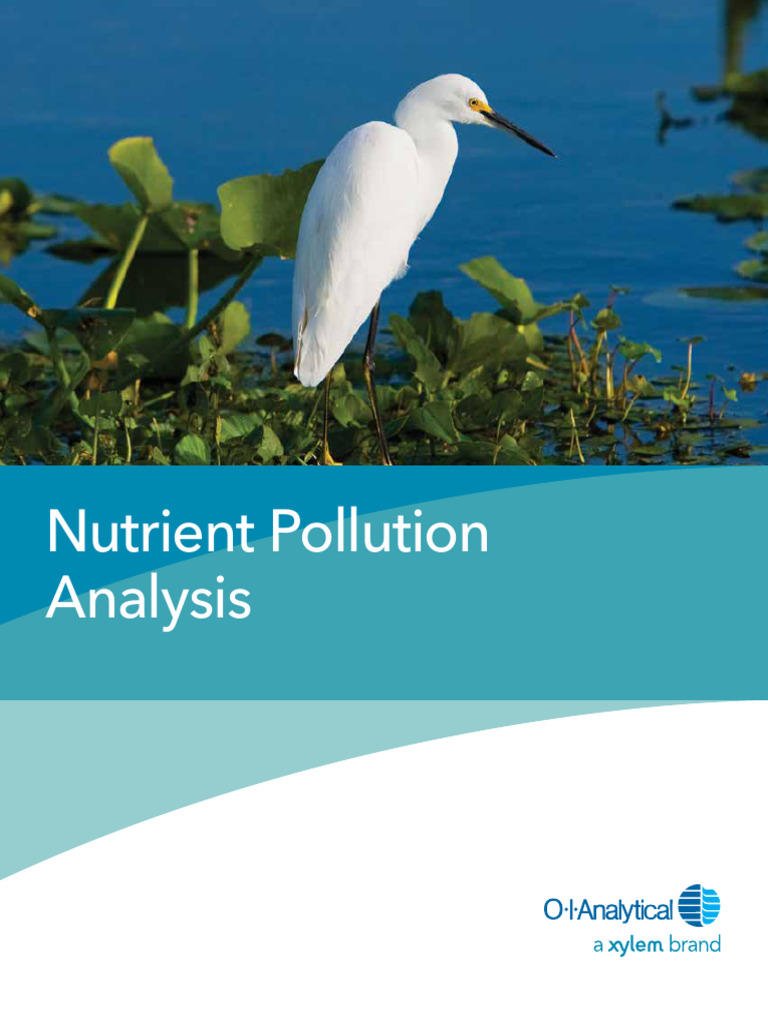 Nutrient Pollution Analysis Methods | PDF | Total Organic Carbon ...