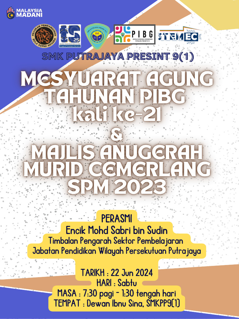 Buku Program Mat Pibg Dan Mac 2024 | PDF