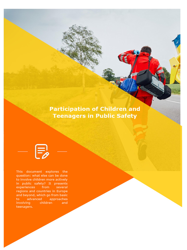 2022 Partecipation of Children and Teenagers in Public Safety | PDF ...