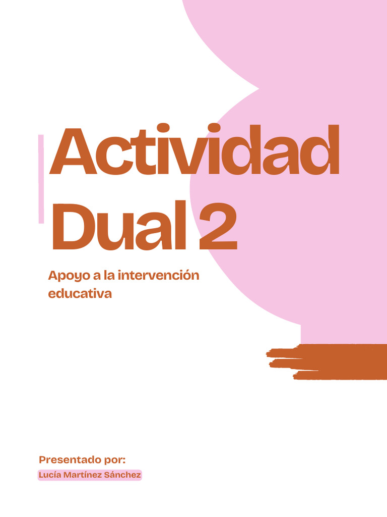 Actividad Dual 2 Ángela | PDF | Las emociones | Evaluación