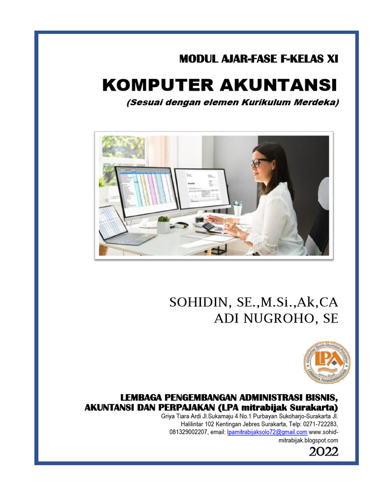 Modul Ajar - Komputer Akuntansi | PDF | Bisnis