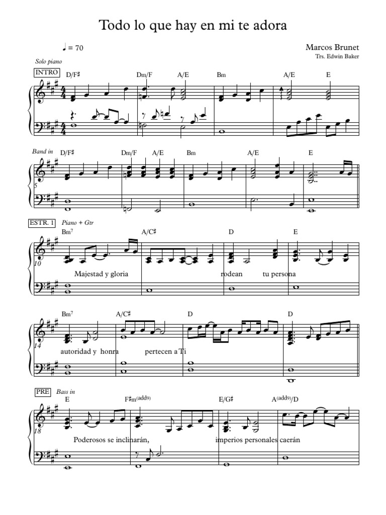 Todo Lo Que Hay en Mi Te Adora | PDF