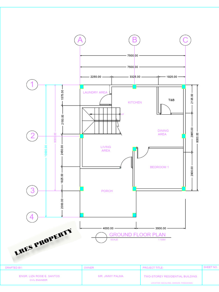 Palma Residence - Architectural Plans | PDF | Housing | Tourist Attractions