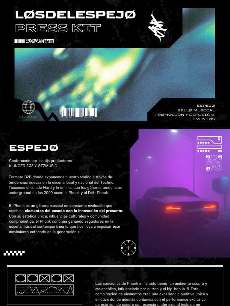 Løsdelespejø Presskit | PDF | Musica Popular | Subgéneros musicales