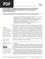 IADT Guidelines for Tooth Avulsion Management | PDF | Dentistry ...