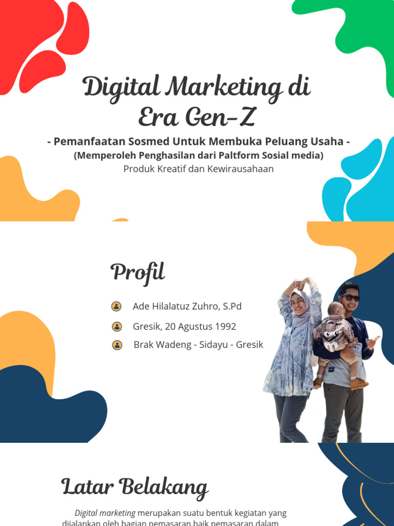 Presentasi Digital Marketing MGMP | PDF