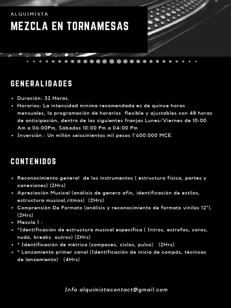 Mezcla en Tornamesas | PDF