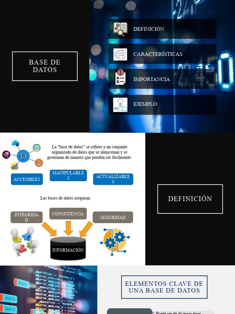 Base de Datos | Descargar gratis PDF | Bases de datos | Archivo de computadora