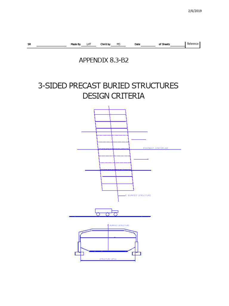 3-SIDED PRECAST BURIED STRUCTURES DESIGN CRITERIA | PDF | Geotechnical ...