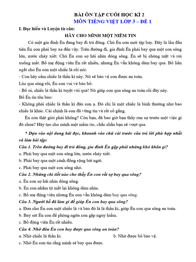 TV CK2 L P 3 Có Video CH A Bài | PDF