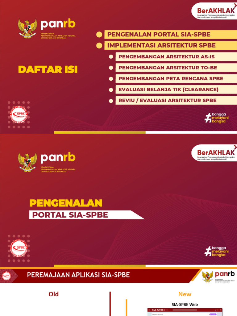 Materi Penyusunan Arsitektur Pada Sia Spbe V2 Pdf