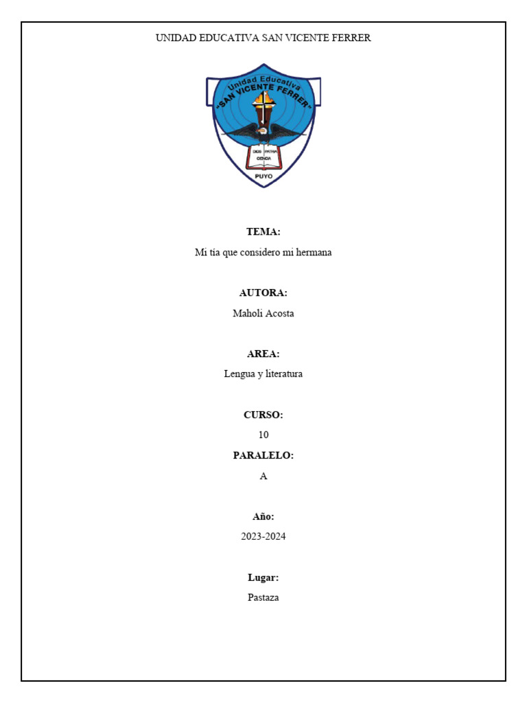 Mi Hermana Pdf Amor Pensamiento 