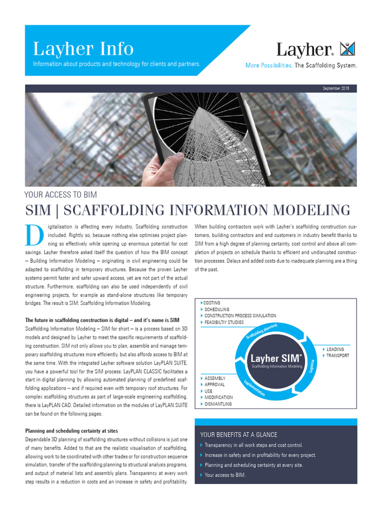 EN LayherInfo LayPLAN | PDF | Virtual Reality | 3 D Computer Graphics