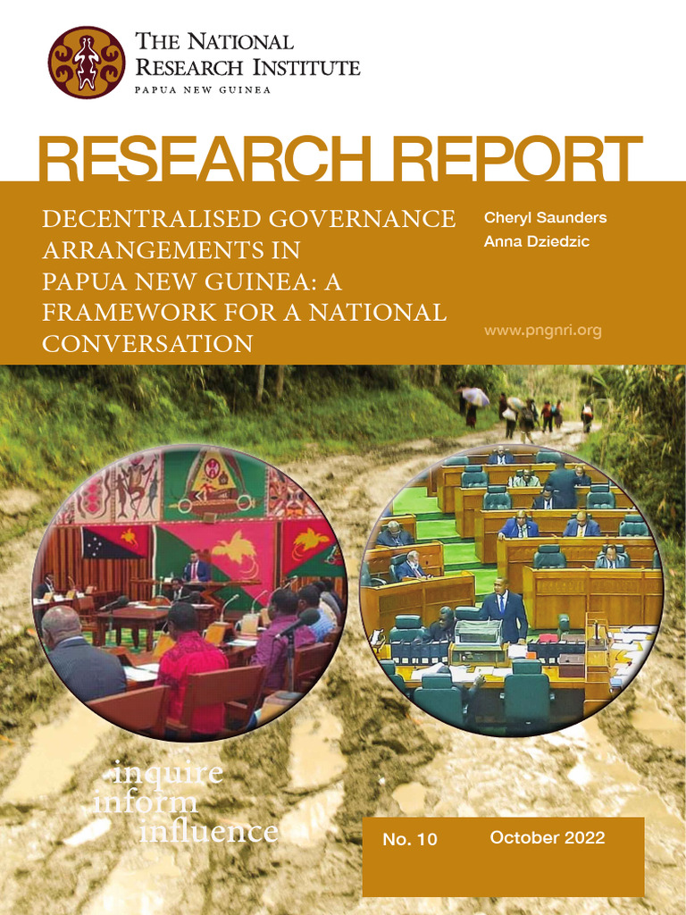 Research Report DECENTRALISED GOVERNANCE ARRANGEMENTS IN PAPUA NEW ...
