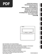 User Manual Daikin BRC1D52 (English - 20 Pages) | PDF | Clock