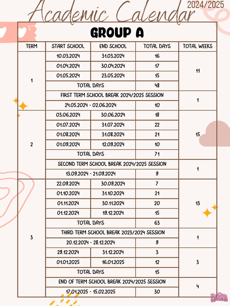 Academic Calendar Part 2 | PDF | Holidays | Sarawak