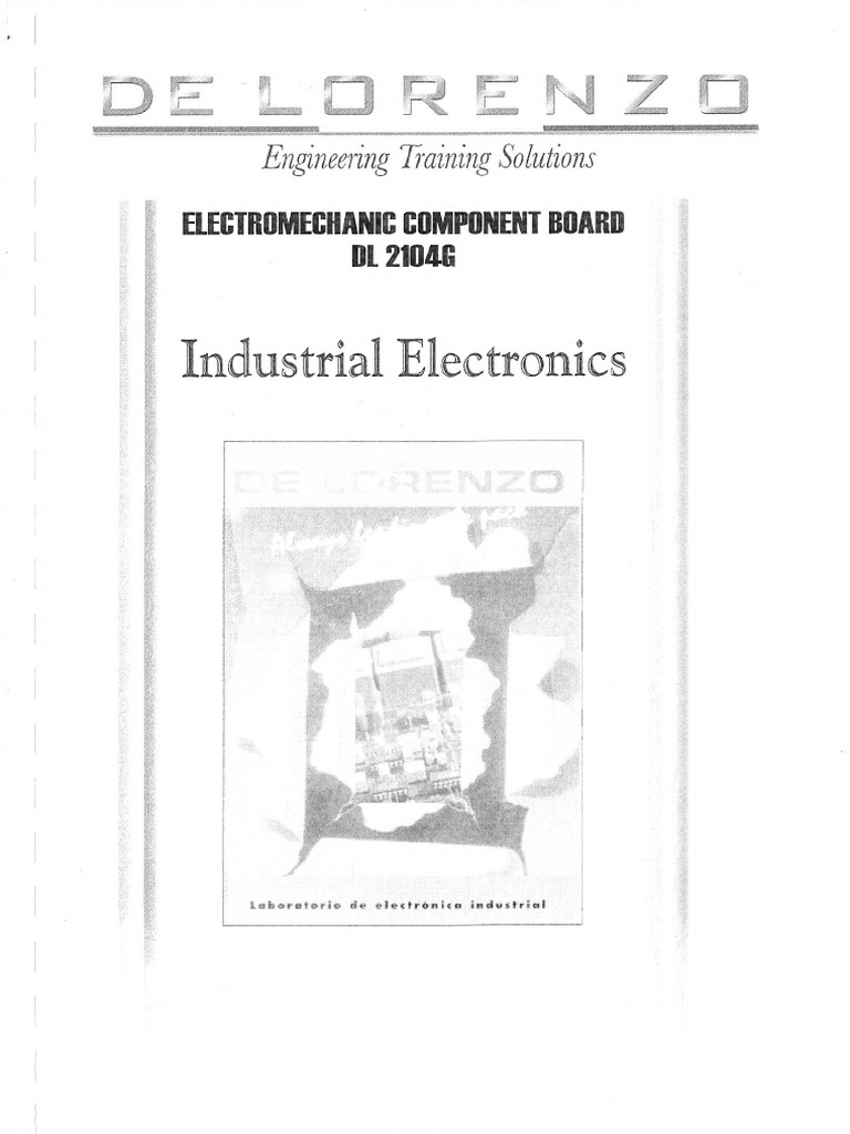 DL-215 ELECTRO MECHANIC COMPONENT BOARD (Practical) | PDF