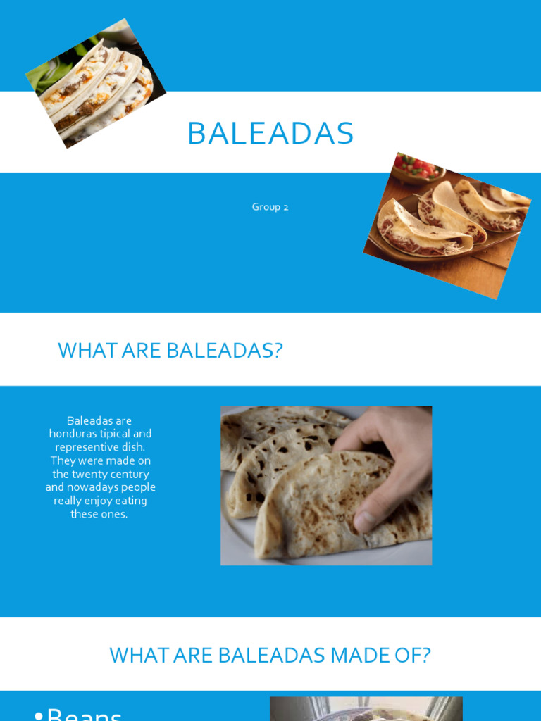 BALEADAS Mexican Exchange | PDF | Cooking, Food & Wine | Wellness