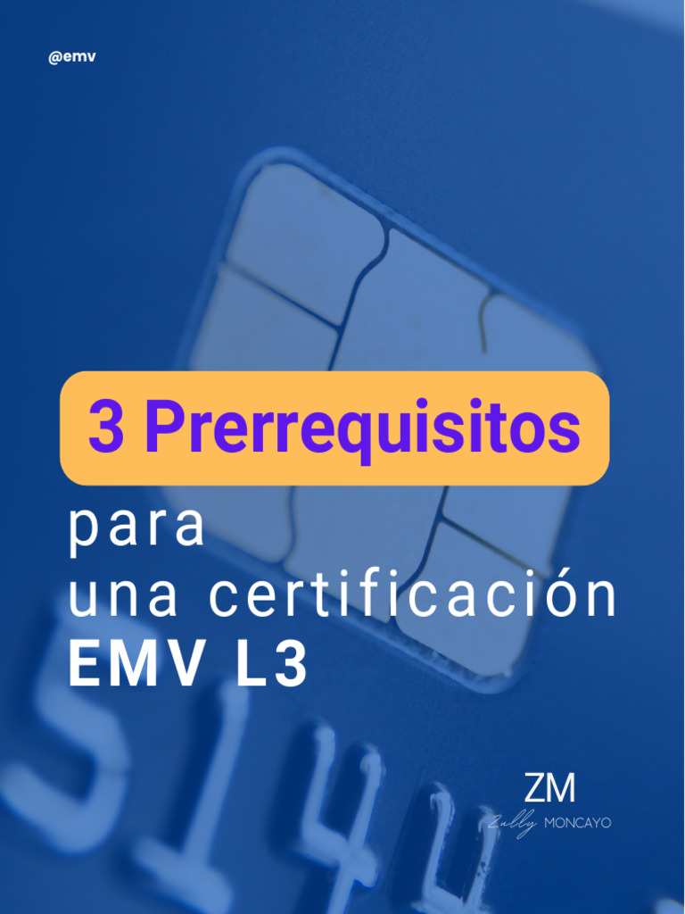 3 Prerrequisitos para Una Certificación EMV L3 | PDF | Emv