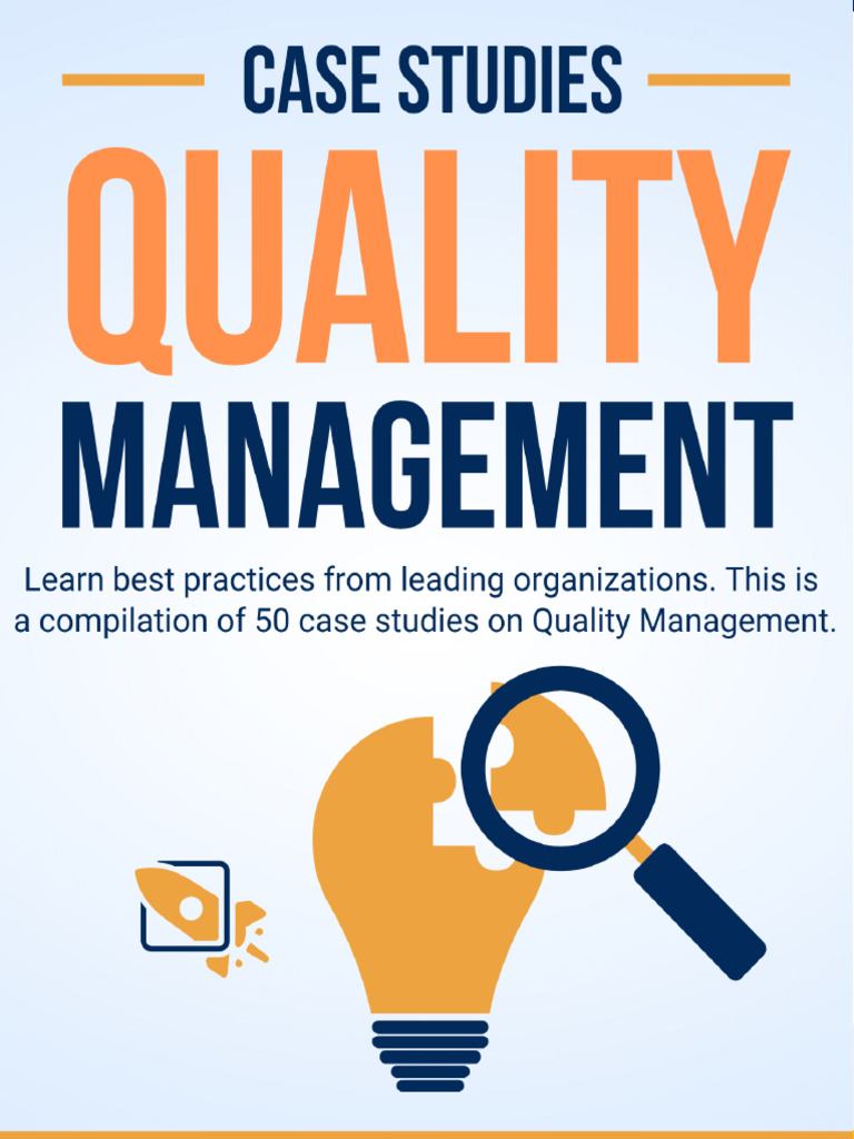 Case Study Quality Management Pdf Performance Indicator Quality