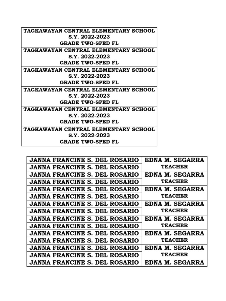 KIDS NAME TAG FOR NOTEBOOKS_022932 | PDF