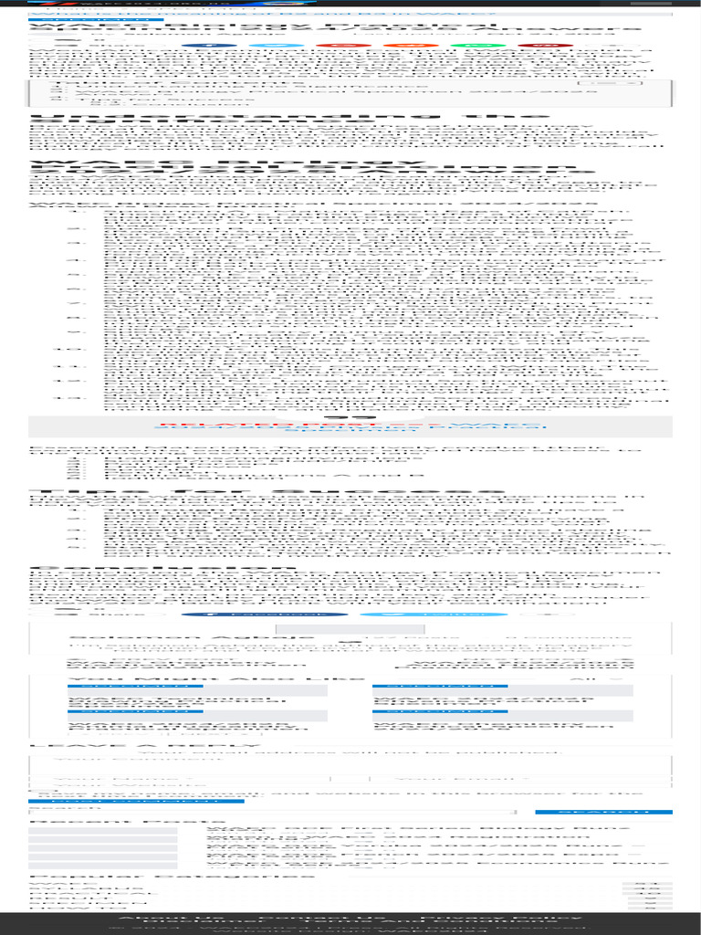 WAEC Biology Practical Specimen 20242025 Answers WAEC2024 Press | PDF ...