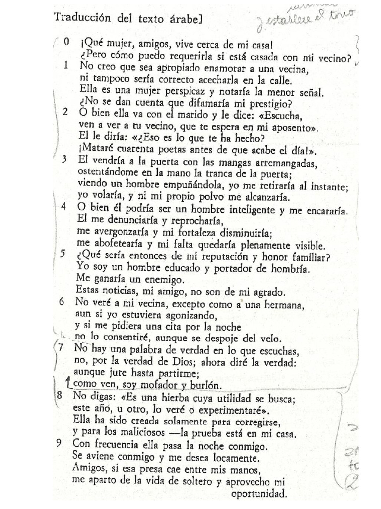 PL6b.Ben Quzmán - Zéjel N° 20 PDF | PDF