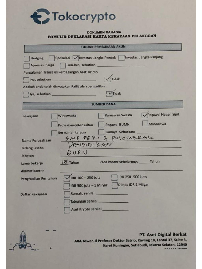 Identitas Crypto | PDF