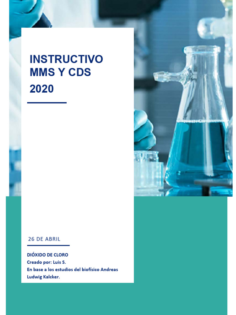 Instructivo MMS CDS | PDF | Ácido clorhídrico | Agua