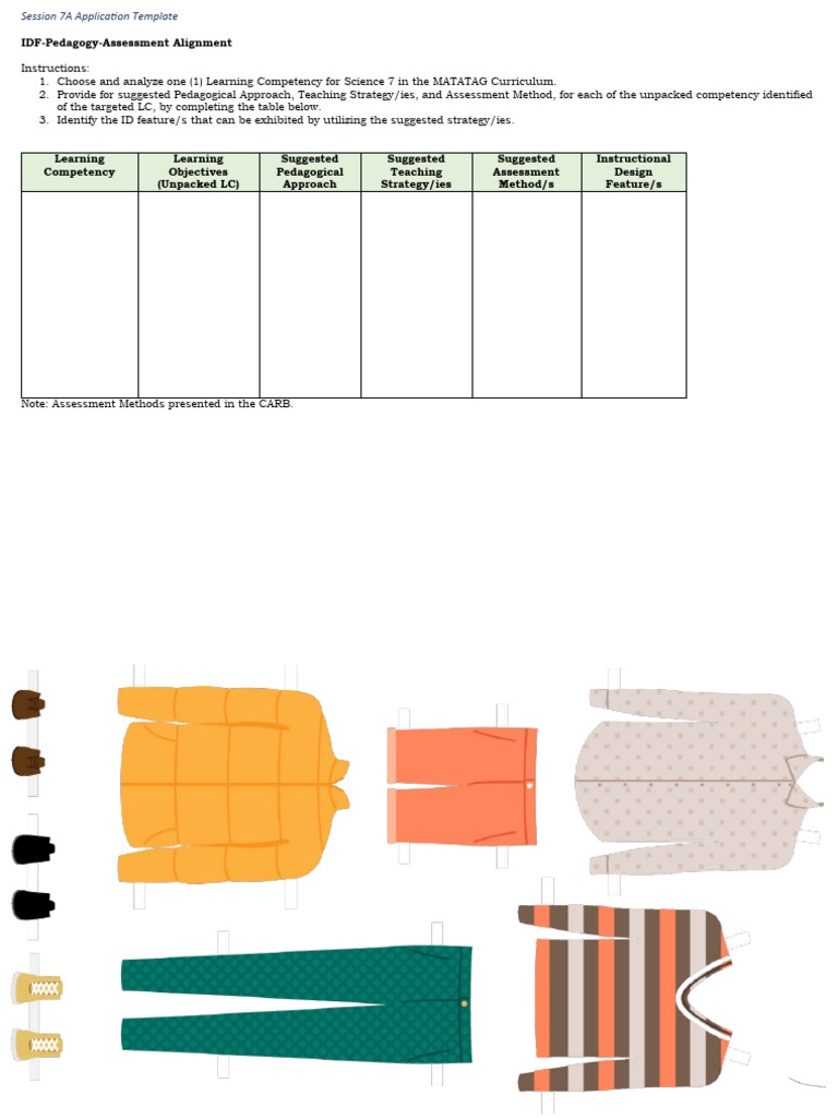 Science 7 - Session 7A Worksheet | PDF