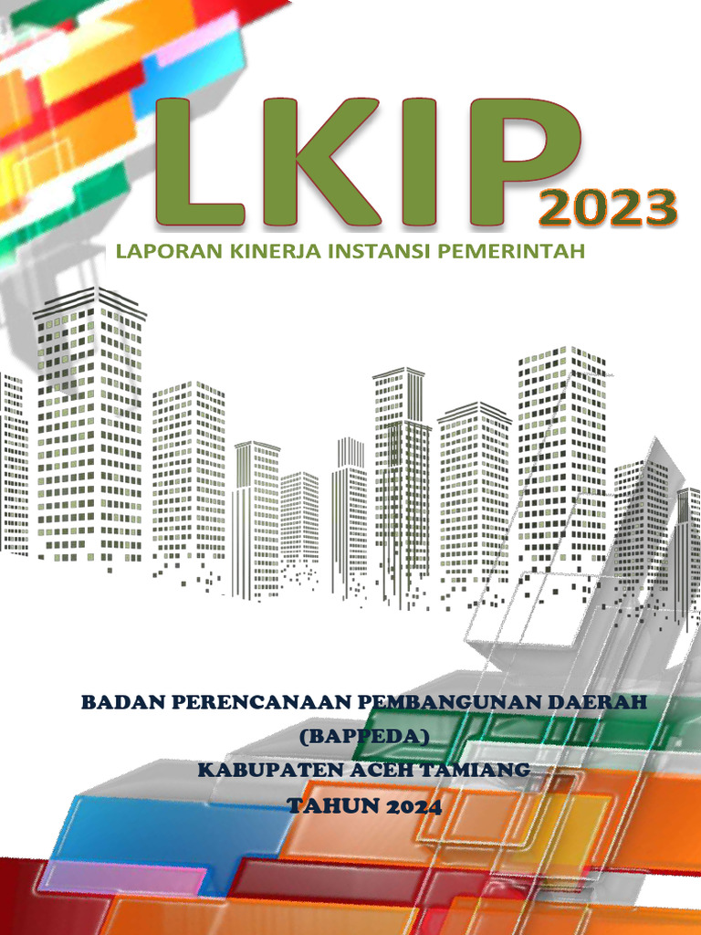 LKIP Bappeda Tahun 2023 Oke | PDF | Bisnis