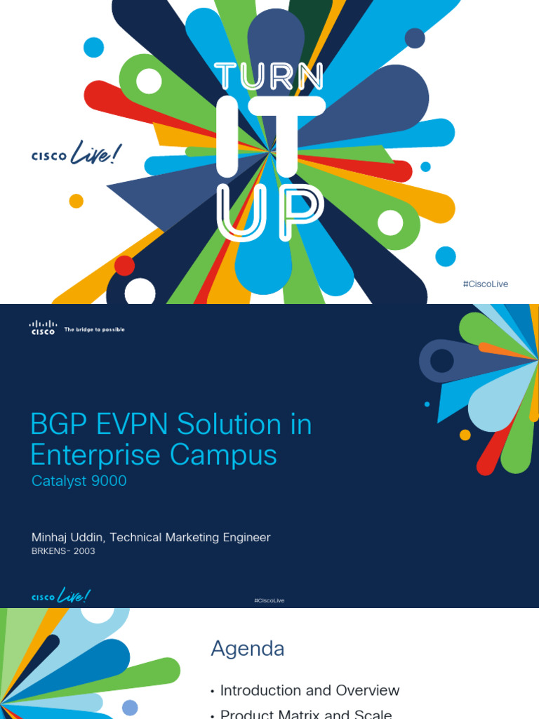 BGP Evpn in Enterpríe | PDF | Computer Network | Networking