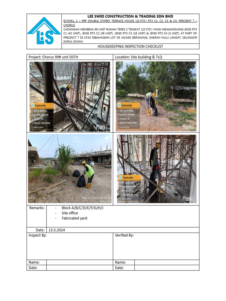 housekeeping record | PDF