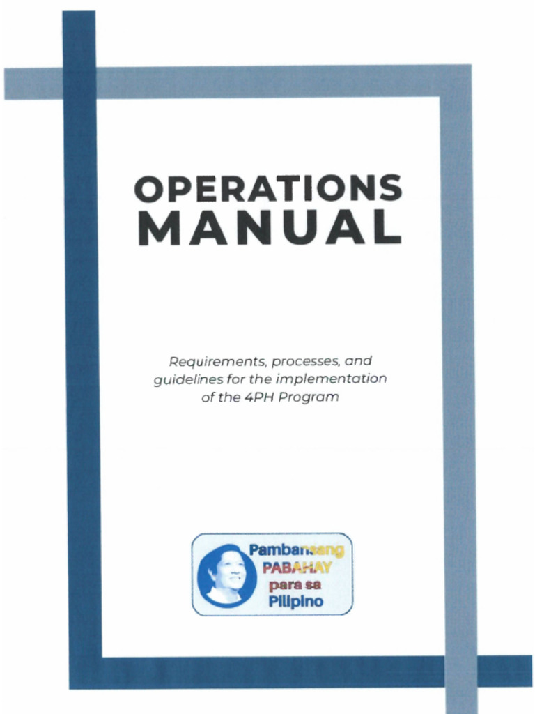Operations Manual | PDF
