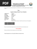 UK Visa Document Checklist for VFS | PDF | Document | Government And ...