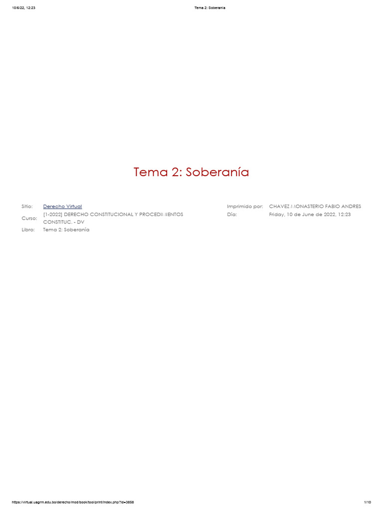 T. 2 | PDF | Soberanía | Estado (política)