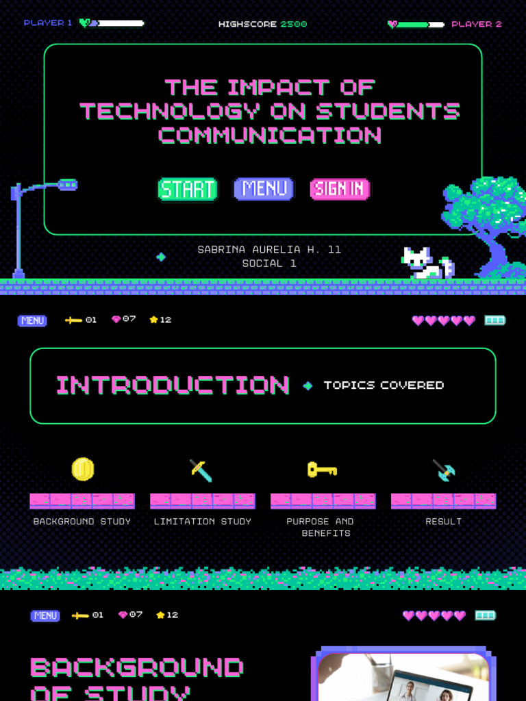 Technology S Impact On Student Communication Pdf Communication