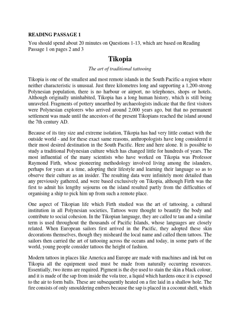 Reading Passage 1+3 | PDF | Health Professional | Humanities