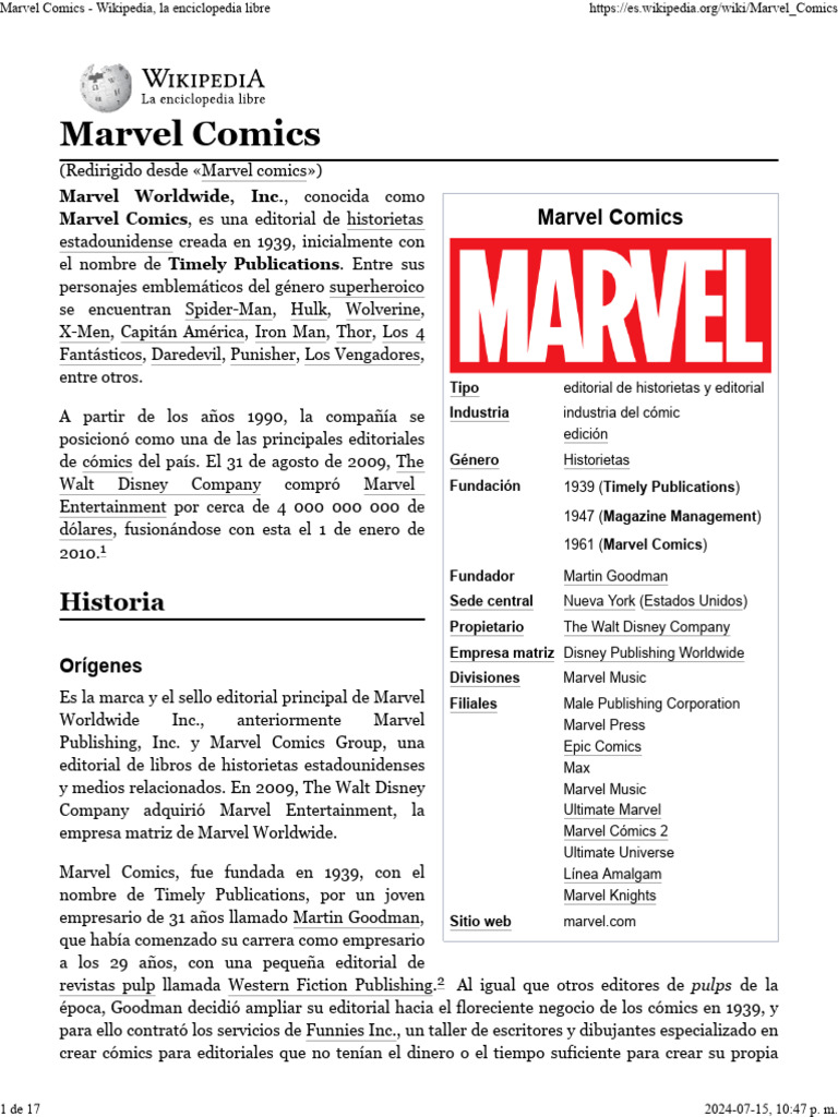 Marvel Comics | Descargar gratis PDF | Comics Marvel | Hombre araña