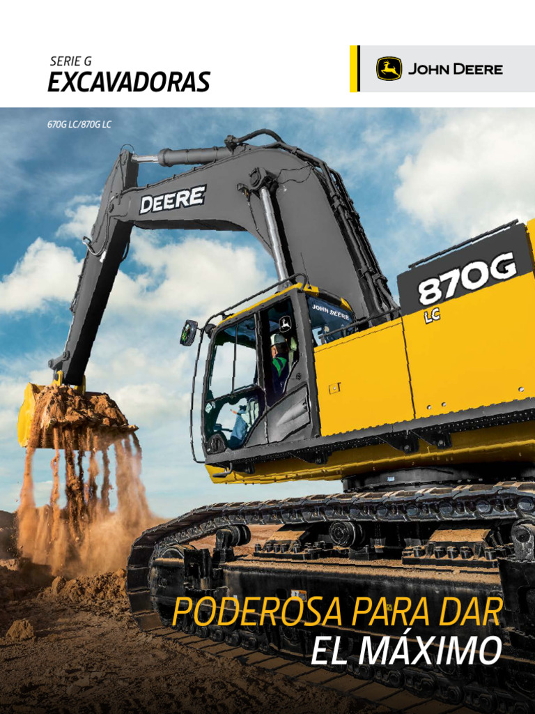 DKA670870GLA 670g LC 870G LC Excavadoras | PDF | Motores | Factores ...