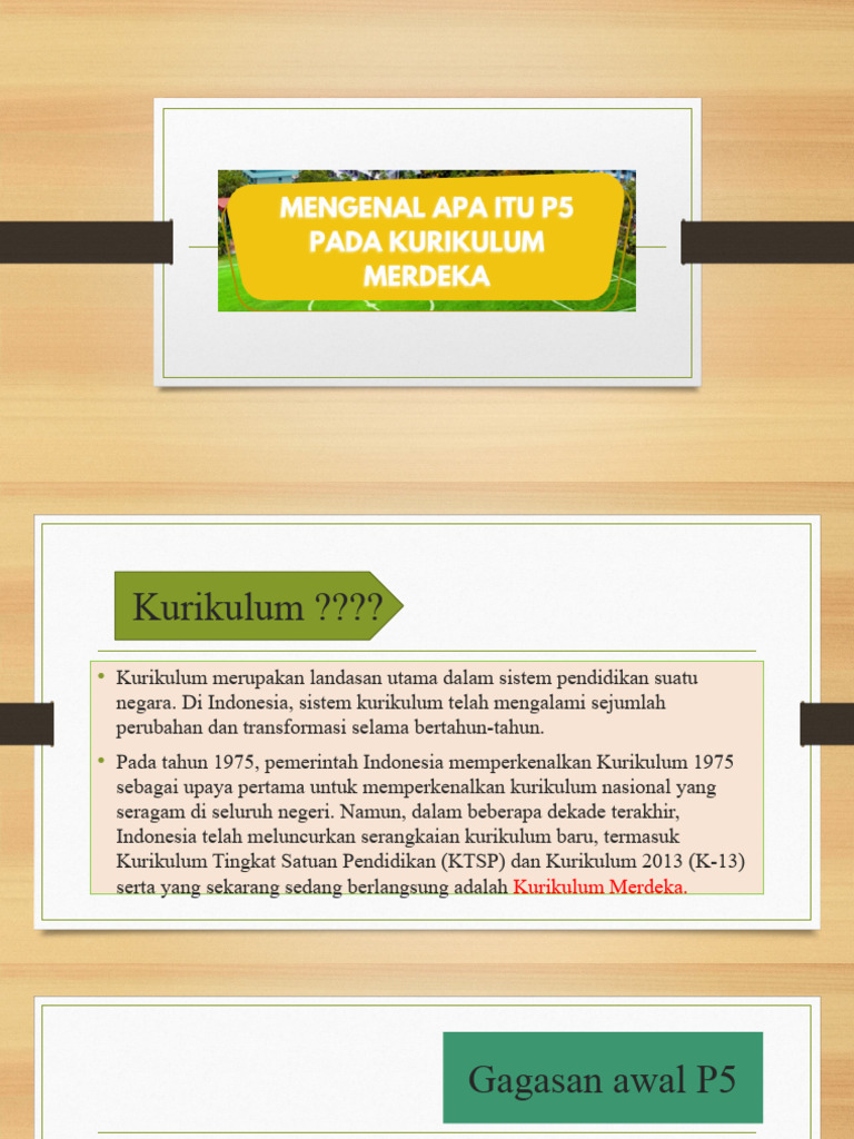 Ppt. Pengenalan P5 | PDF | Ilmu Sosial