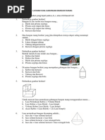 Soal Matematika Gabungan Bangun Ruang | PDF