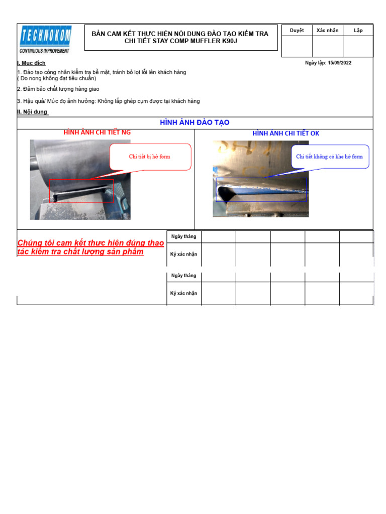 15.9. Quy định kiểm tra Stay Comp Muffler K90J | PDF