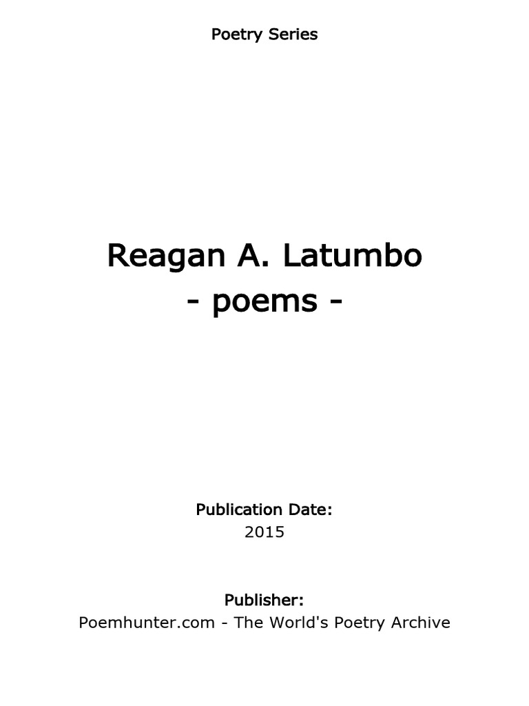 Ebook of Poetry | PDF | Love | Feeling