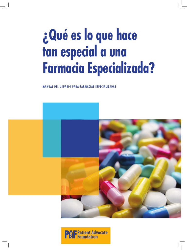 Specialty Pharmacy Spanish | PDF | Farmacia | Medicamentos con receta