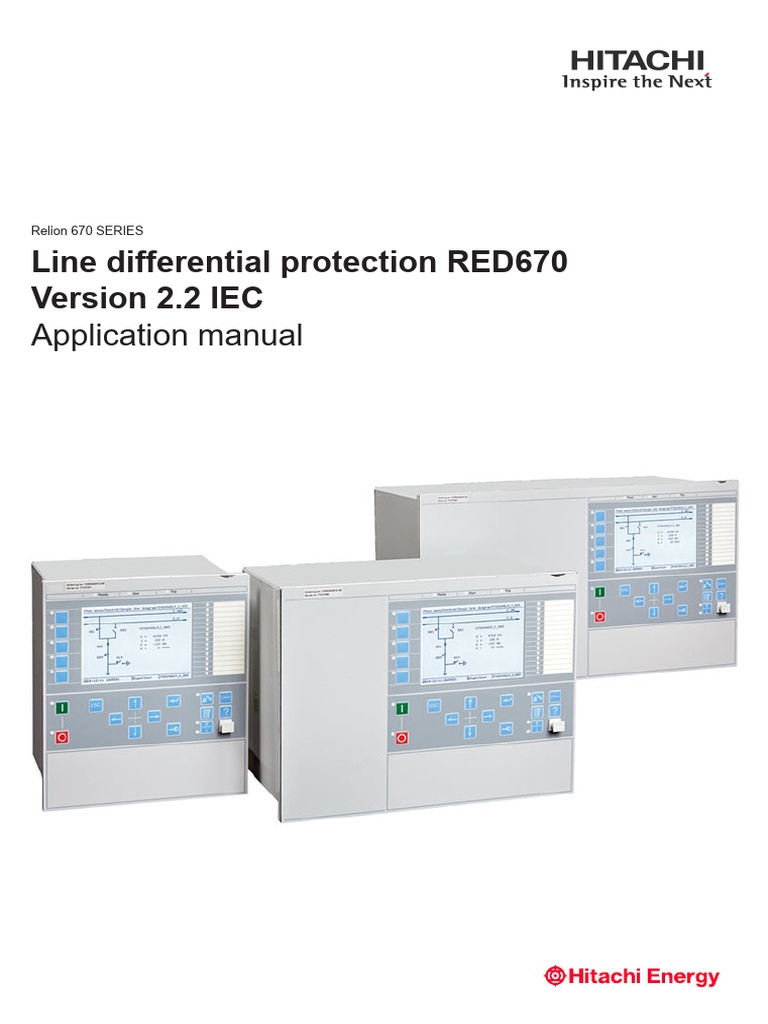 Hitachi Energy - RED670 (Application Manual) - Unlocked | PDF ...